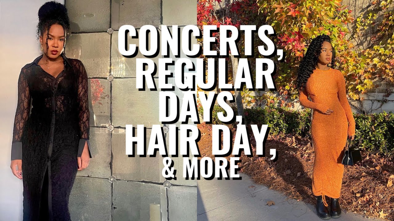 CONCERTS, REGULAR DAYS, HAIR DAY, & MORE - YouTube