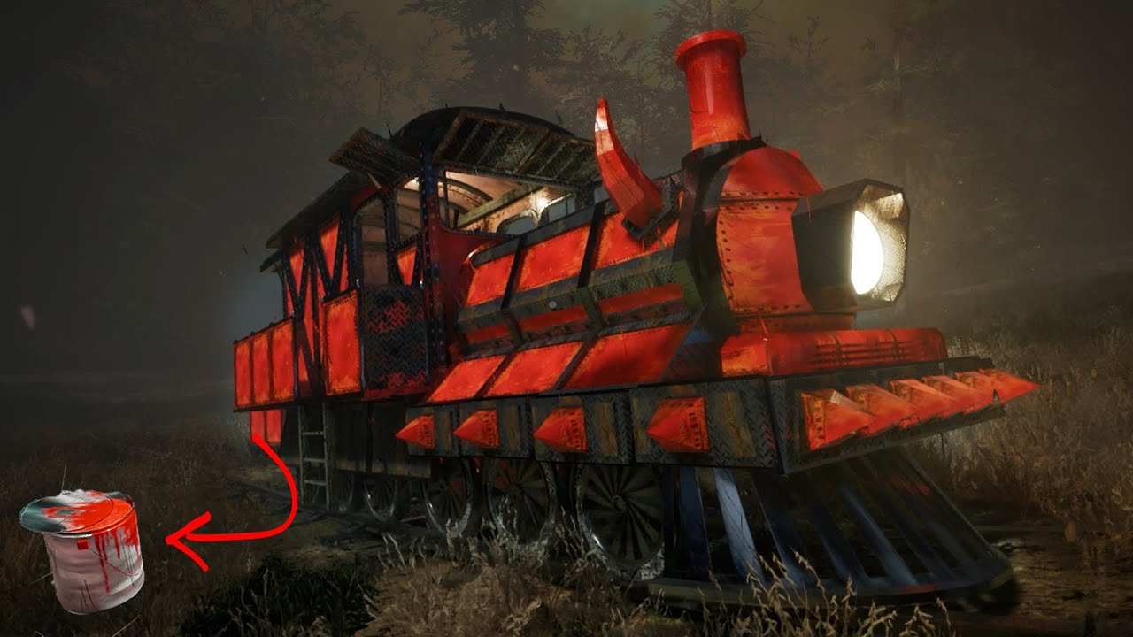 Choo Choo Charles Red Train Color Location (Charles Chases Me!😱) - YouTube