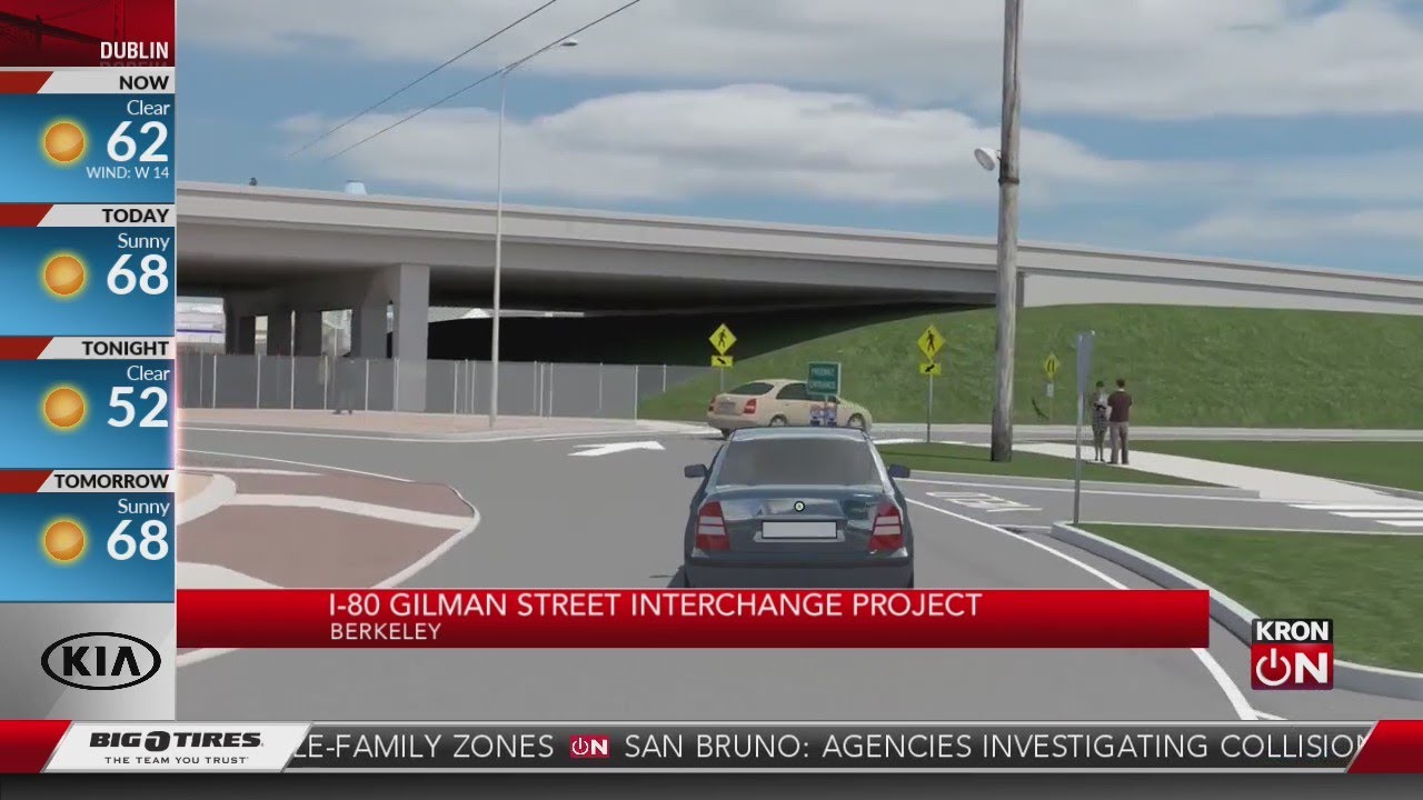 I-80/Gilman Street Interchange Project in Berkeley - YouTube