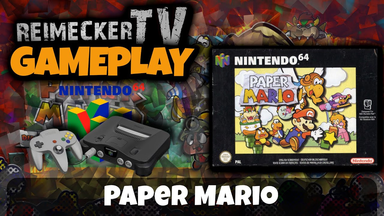 Gameplay : Paper Mario (Nintendo 64) - YouTube