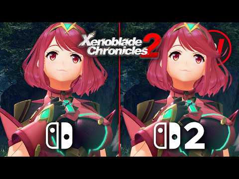 Xenoblade Chronicles 2 Looks Good on Switch 2 - Comparison