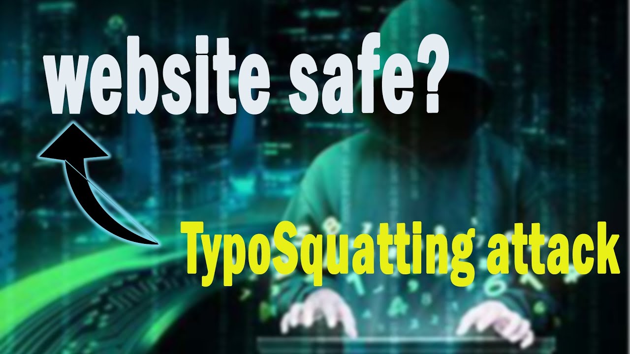 what is typosquatting || How to protect our pc from phishing attack ...