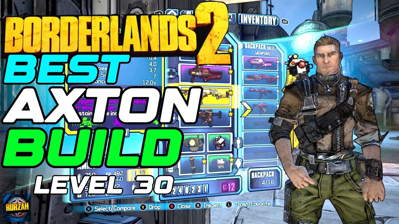 Borderlands 2 | Best Level 30 Axton Build - YouTube
