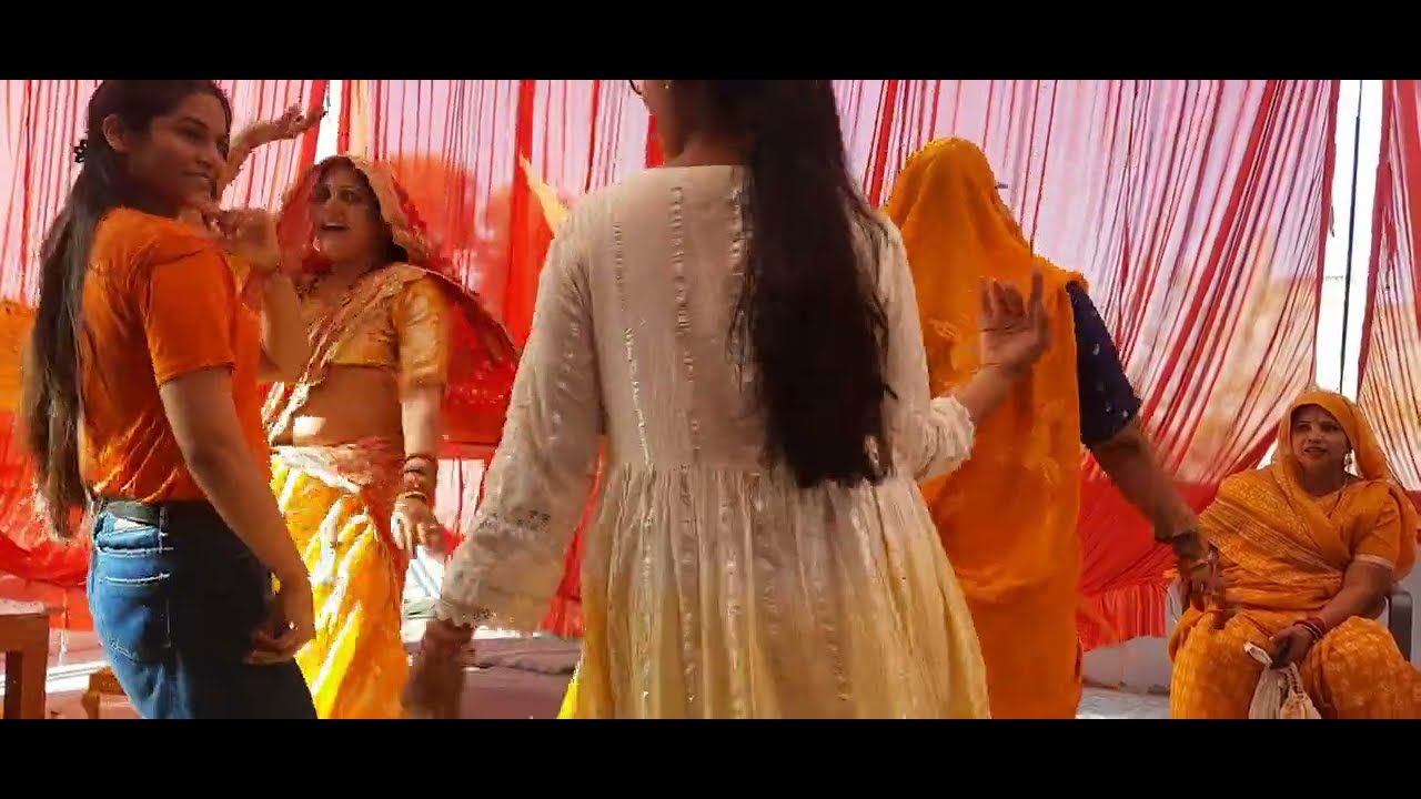 haldi dance performance ♥️ | wedding dance | haldi vibes | Rajasthani ...