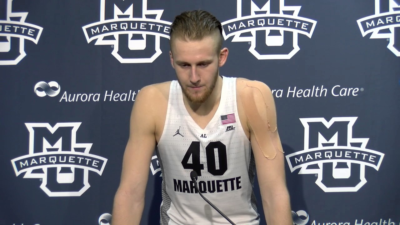 Luke Fischer Postgame: Marquette 84, Fresno State 81 - Dec. 6, 2016 ...