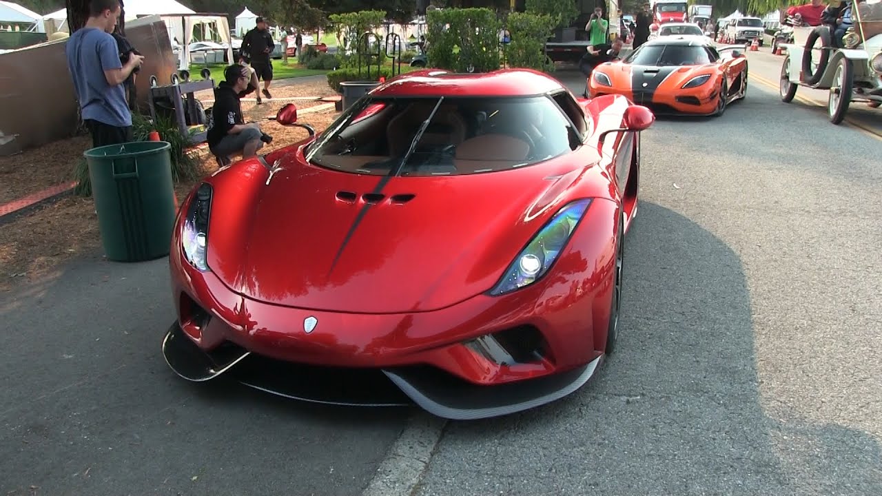 Koenigsegg shuts down Car Week - YouTube