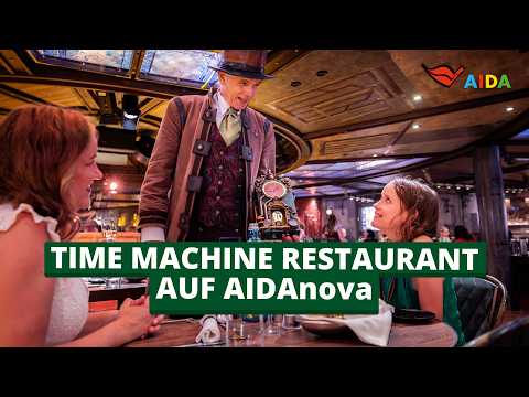 Erlebt die neue Geschichte im Time Machine Restaurant auf AIDAnova