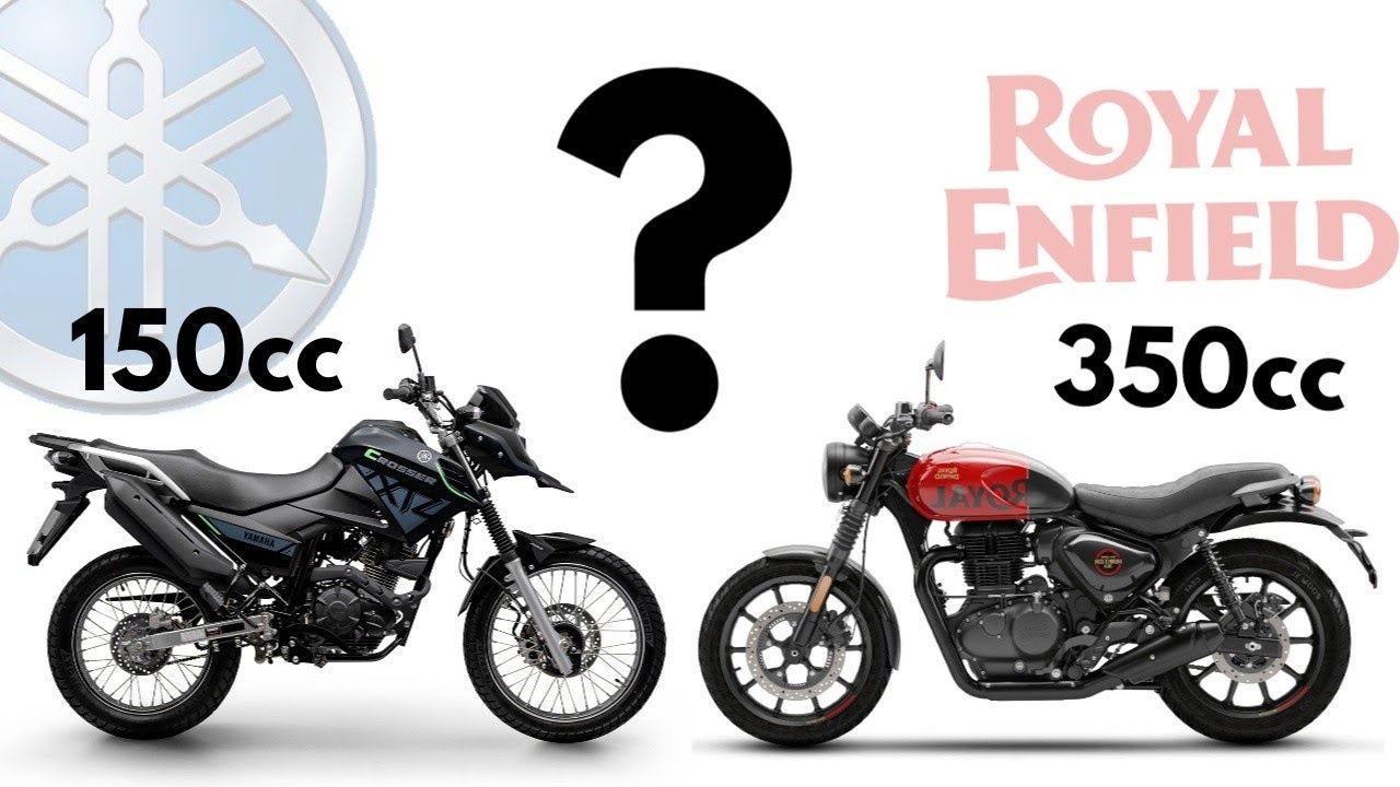 YAMAHA CROSSER 150 OU ROYAL ENFIELD 350? - Qual é melhor? - YouTube
