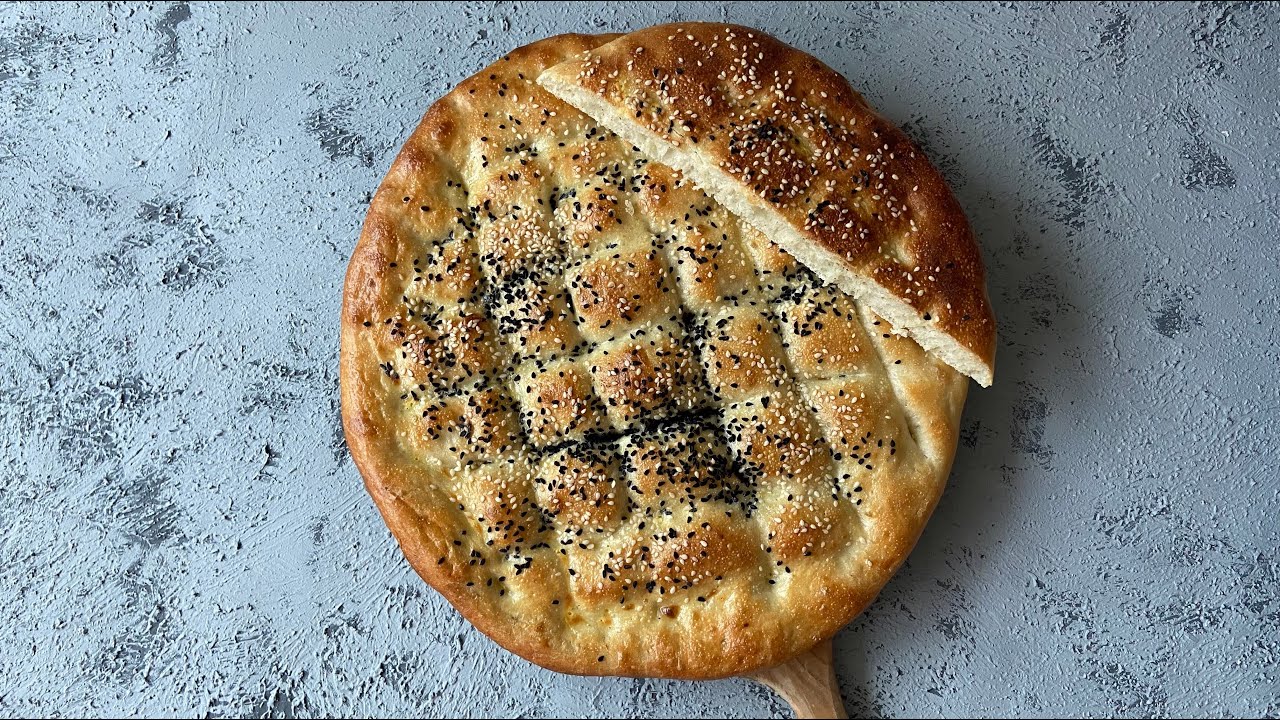 Crispy Outside and Soft Inside - Turkish Bread Pide, Easiest Bread ...
