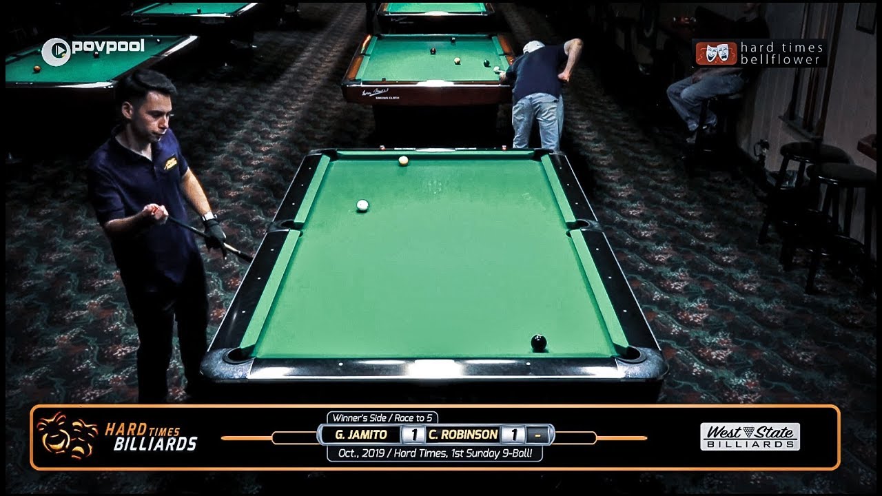 #5 - Chris ROBINSON vs Gerardo JAMITO / Hard Times 9-Ball / Oct., 2019 ...