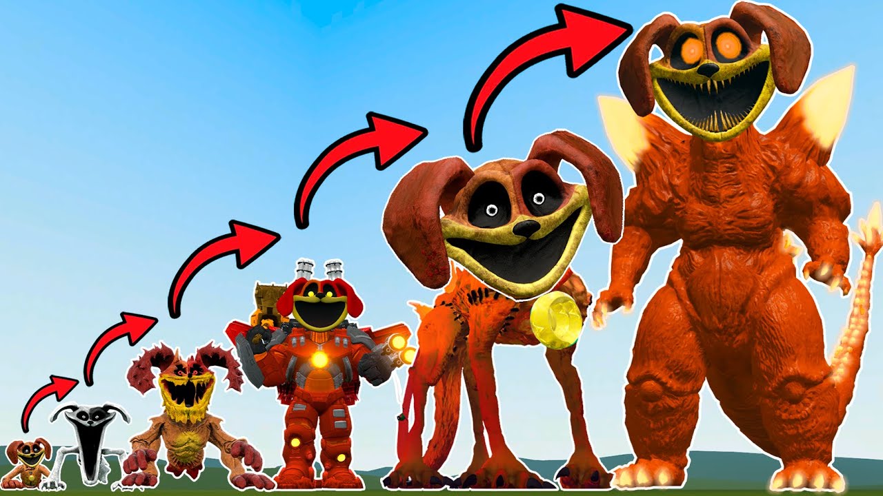 NEW DOGDAY GODZILLA ULTIMATE ! POPPY PLAYTIME CHAPTER 3 in GARRYS MOD ...