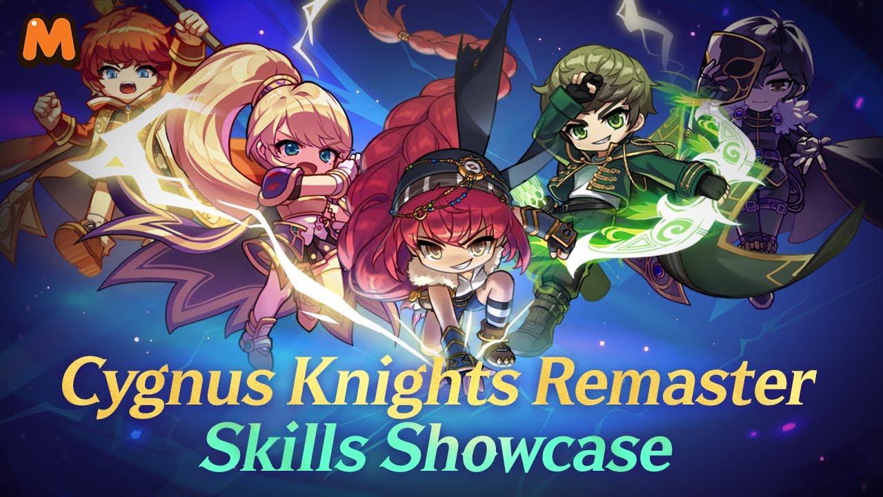 Cygnus Knight Remaster Skill ShowcaseㅣMapleStory M - YouTube