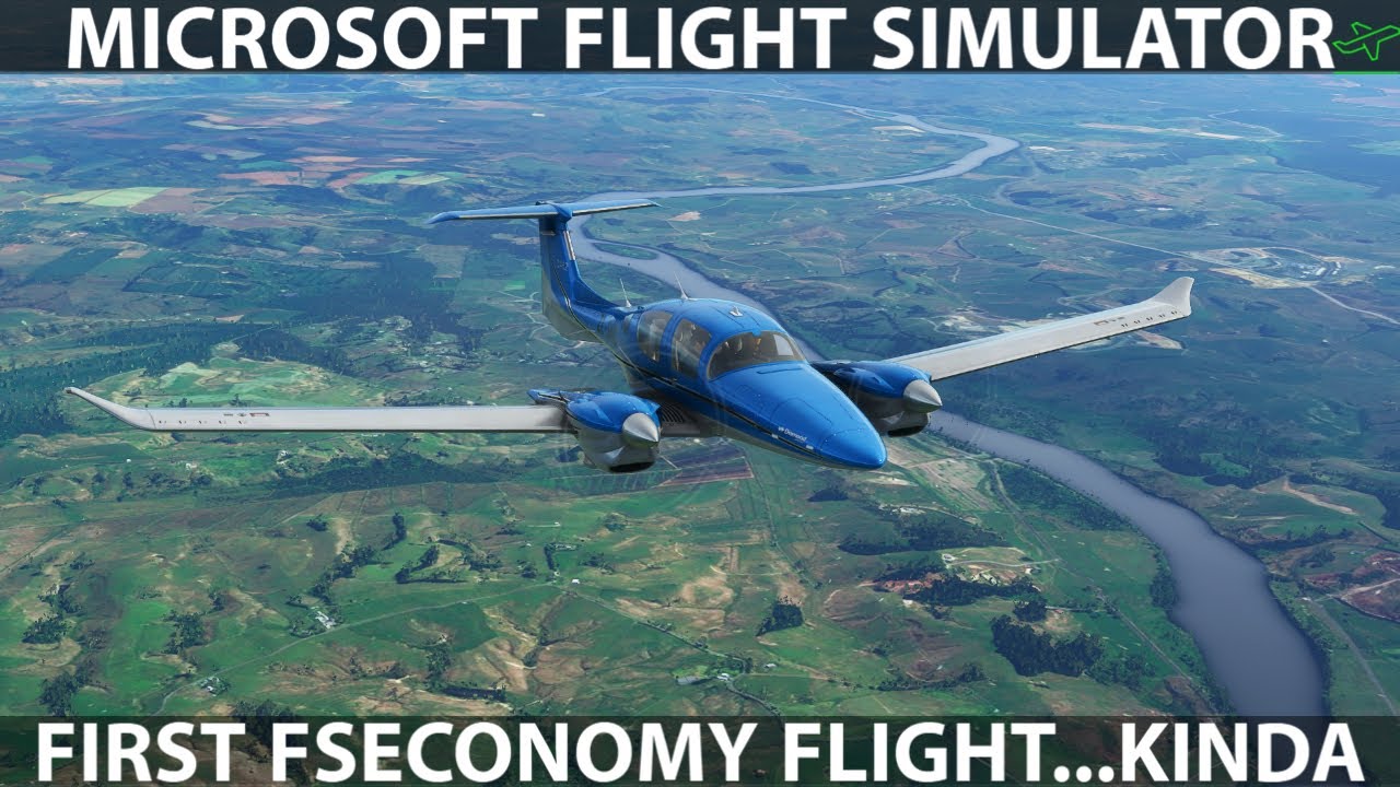 First FSEconomy Flight | Diamond DA62 | Microsoft Flight Simulator 2020 ...