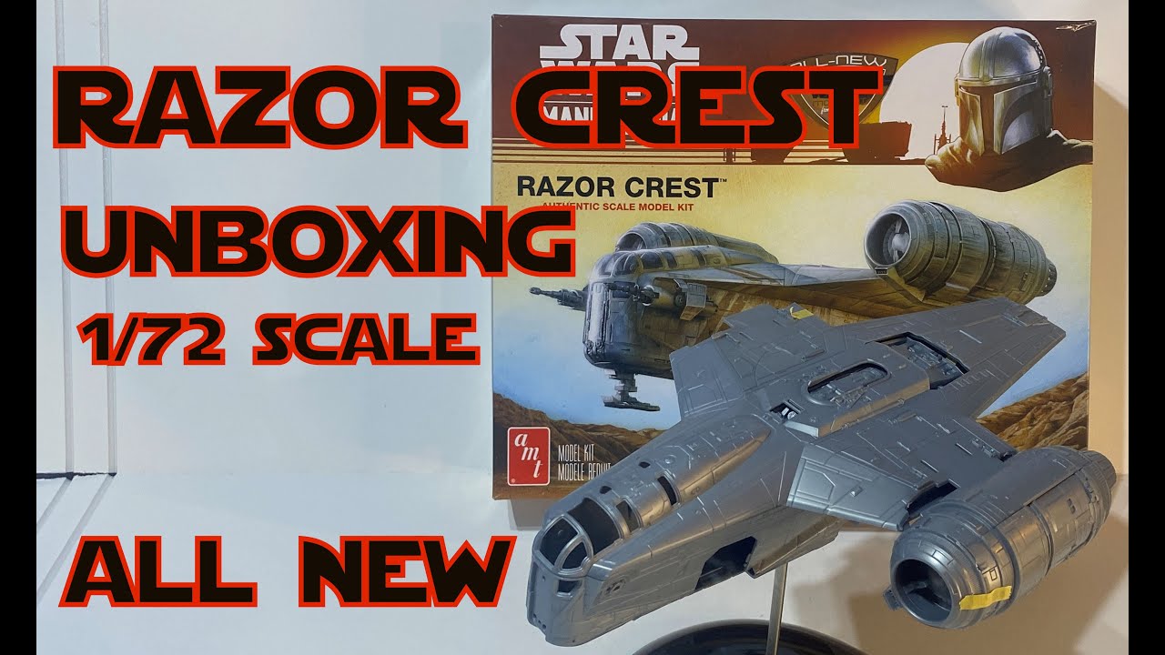 New 2022 AMT Razor Crest Unboxing! - YouTube