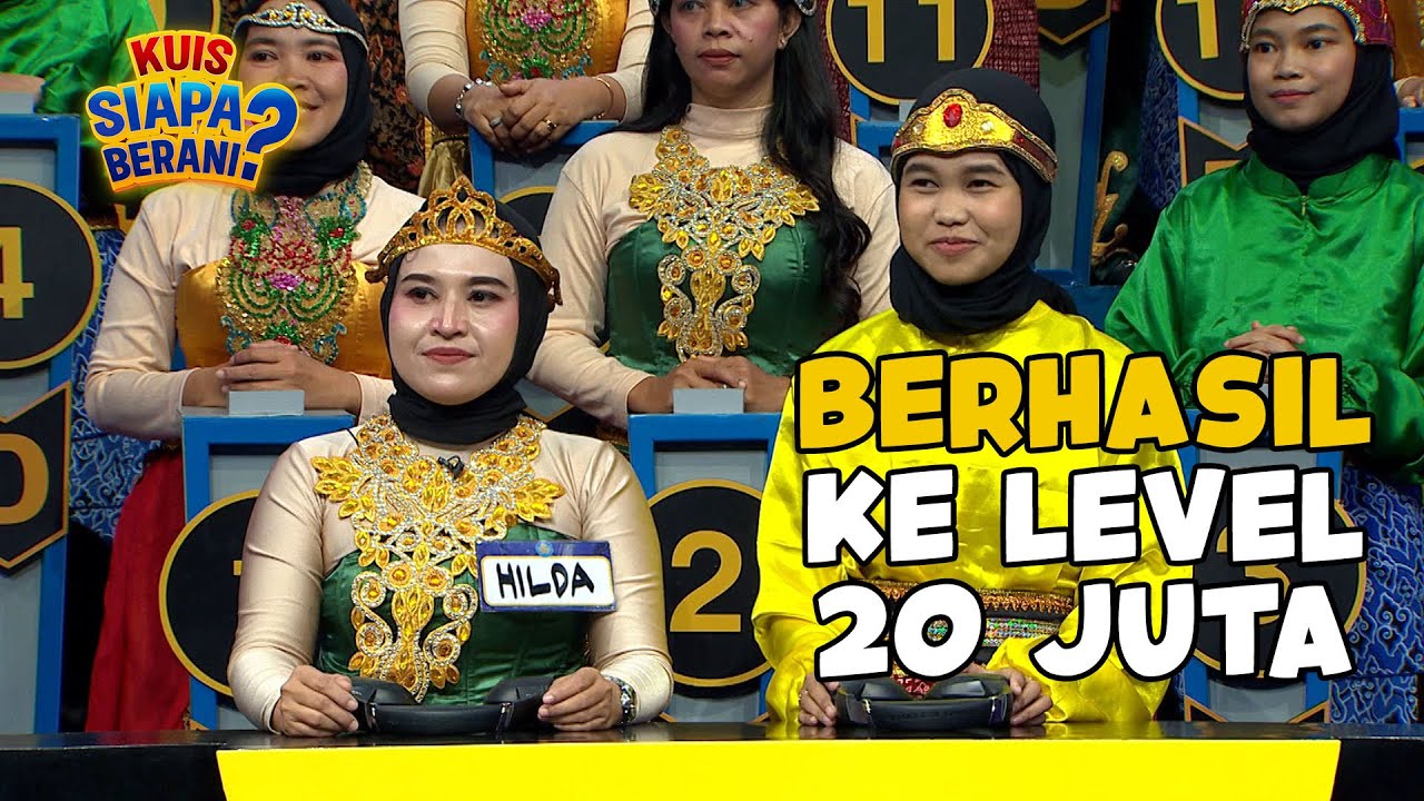 Mojang Sunda Memang Pintar Berhasil Sampai Level 20 Juta | KUIS SIAPA ...