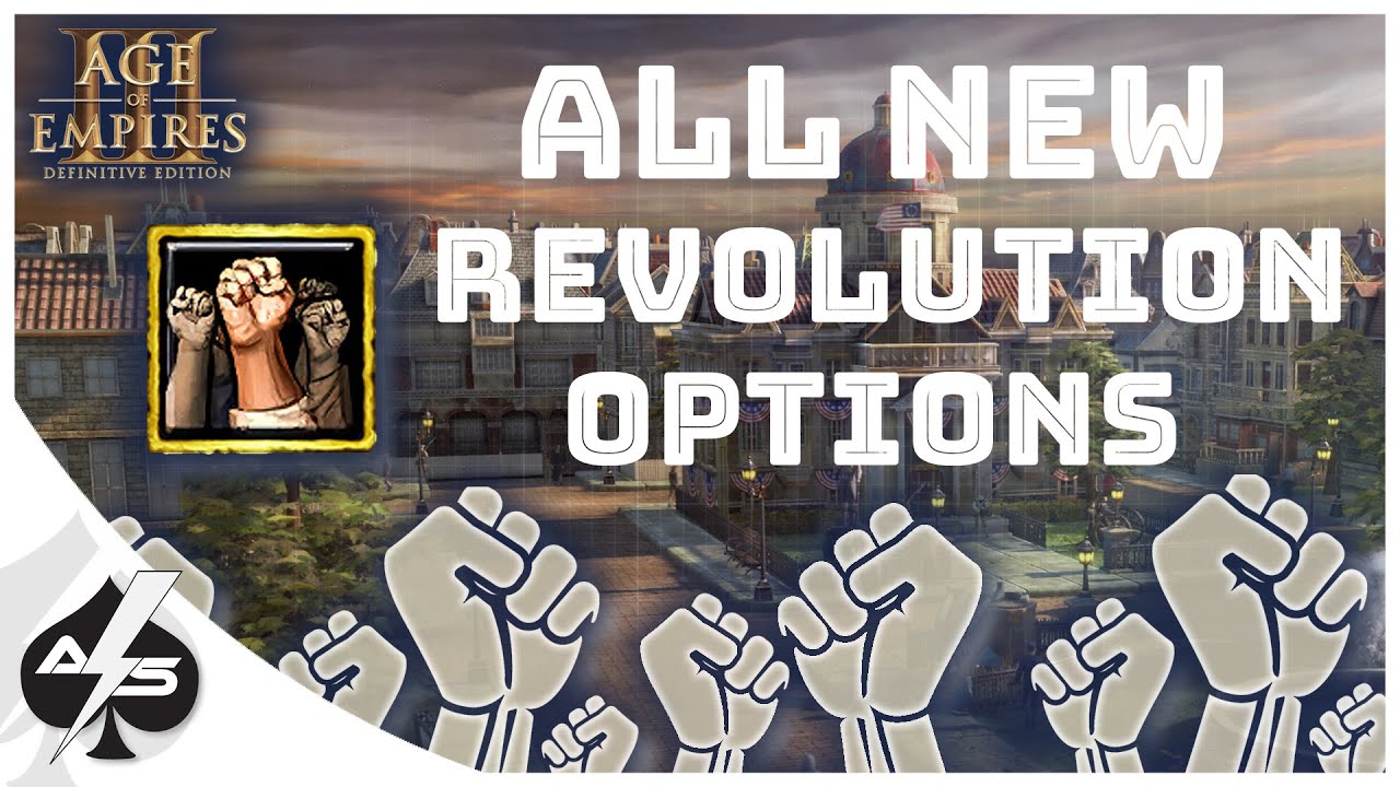 All New Revolution Options | Age of Empires 3: Definitive Edition - YouTube