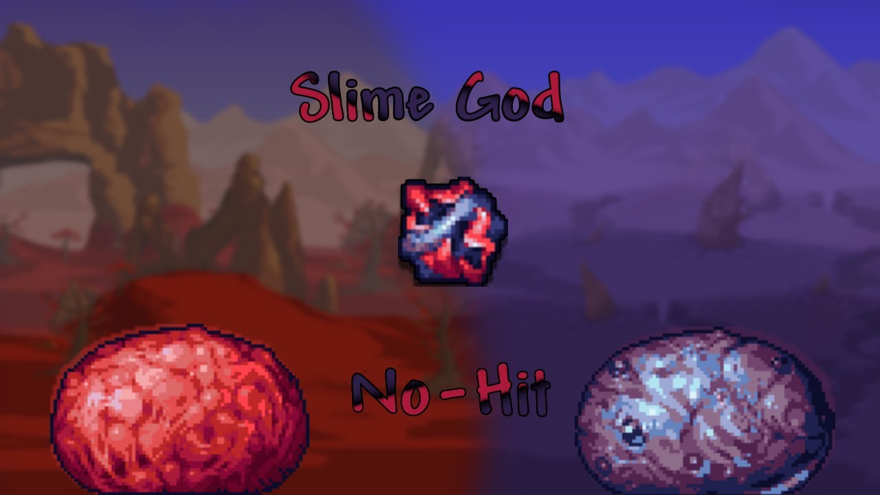 Terraria Calamity | Slime God | Melee Death Mode - YouTube