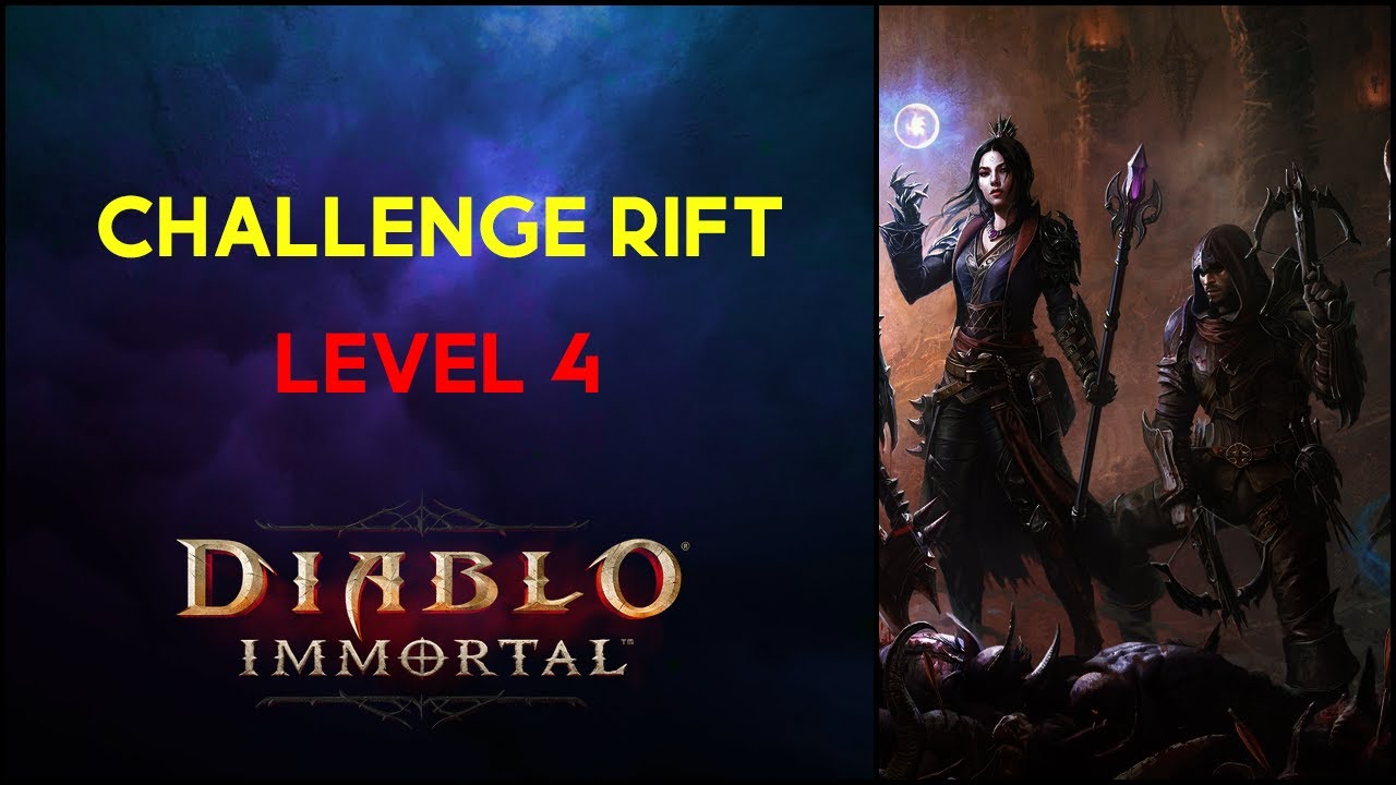 level 4 - Challenge Rift - Diablo Immortal - YouTube