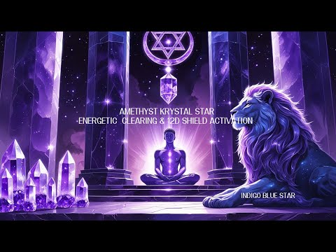 Amethyst Krystal Star Energy Clearing & 12D shield activation
