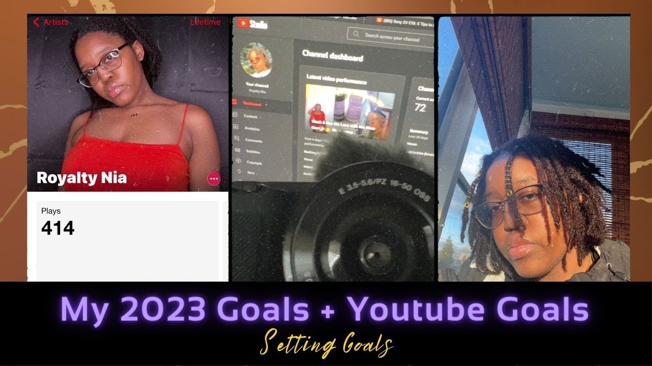My 2023 Goals + Youtube Goals | Setting Goals #2023goalsetting - YouTube