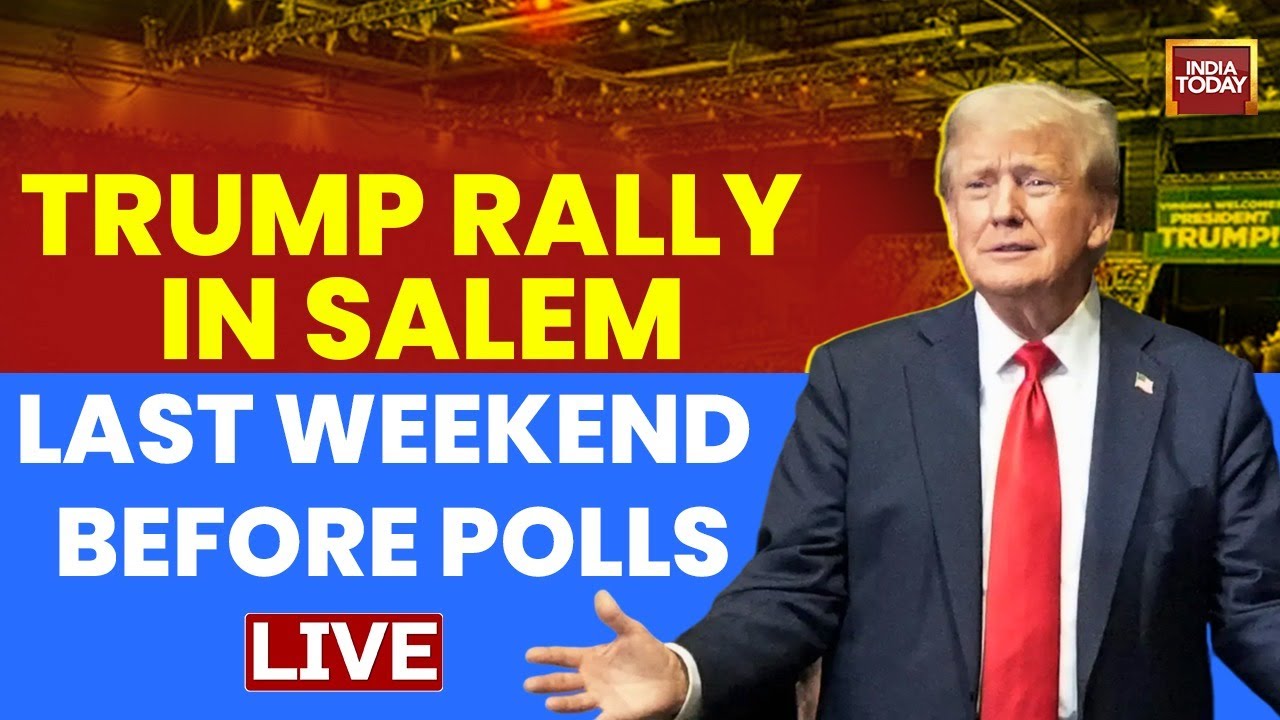 Trump LIVE: Donald Trump Rally In Salem Virginia | Trump Speech | US ...