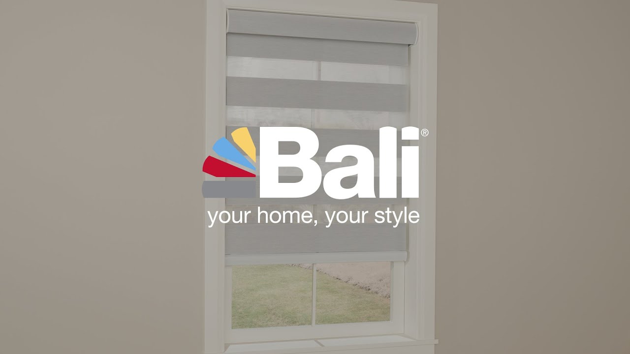 Bali | How to Install Layered Shades with Cordless Lift (Outside Mount ...