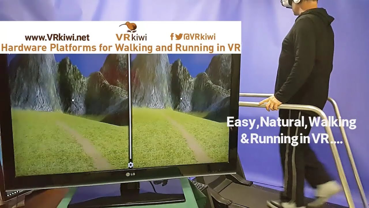 Walking in Virtual Reality using Smart Phone - YouTube