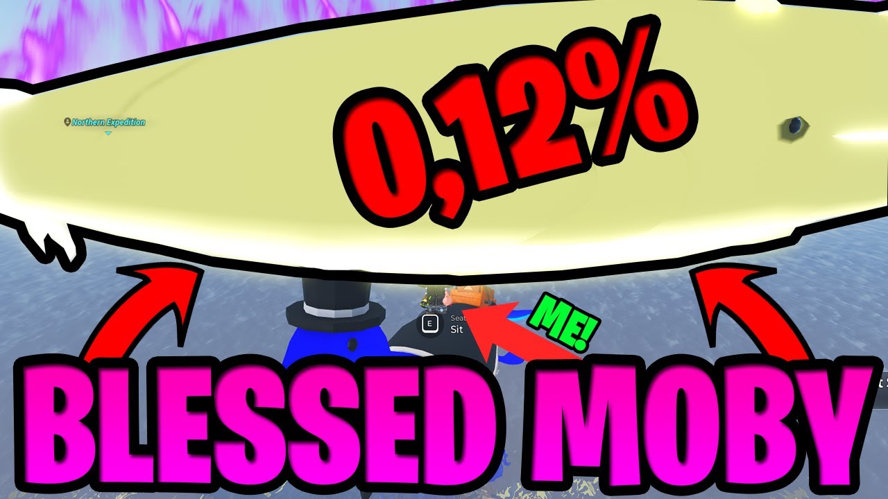 😱I FINALLY CAUGHT BLESSED MOBY IN ROBLOX FISCH?!😱🐋MY MOBY JOURNEY IS ...