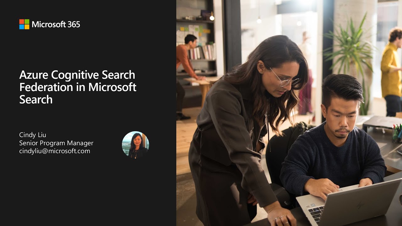Azure Cognitive Search Federation in Microsoft Search - YouTube