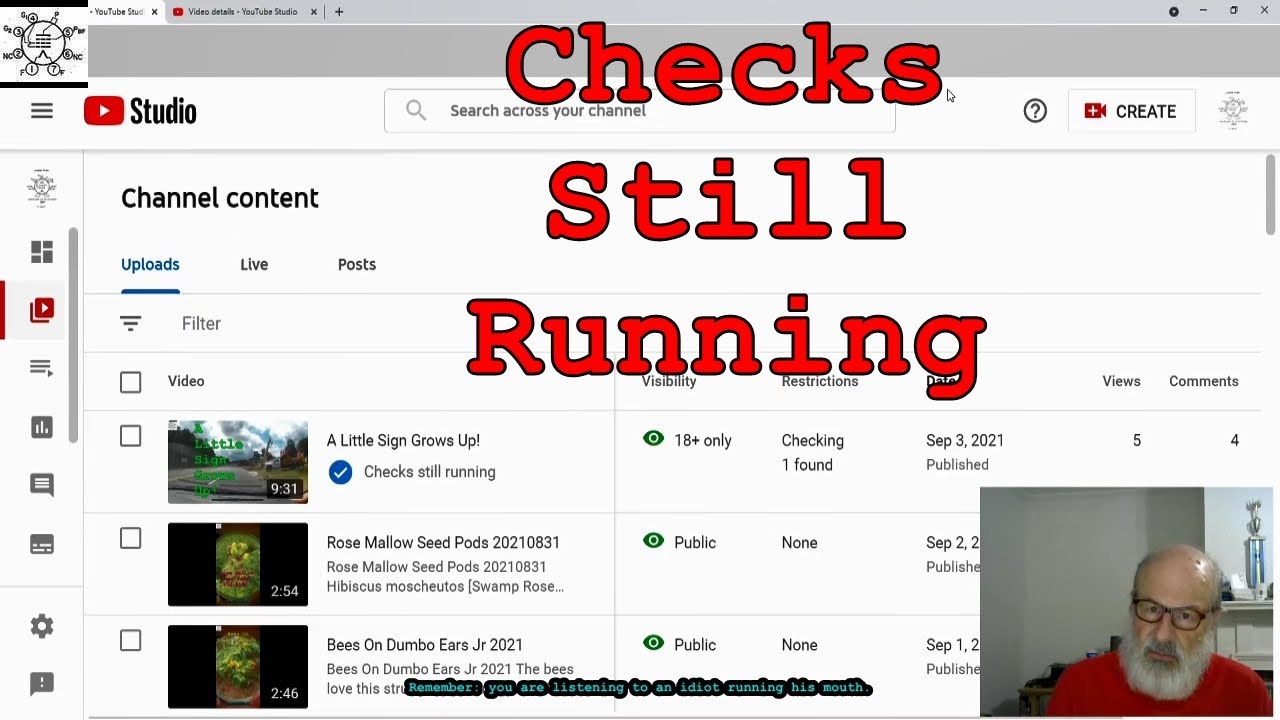 Checks Still Running - YouTube