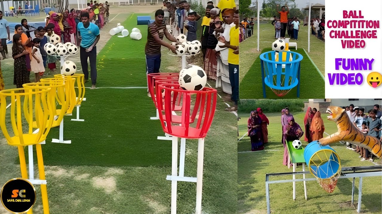 Ball Compitition Challenge Video || Funny Video 😛 | Wait For And 👀 ...