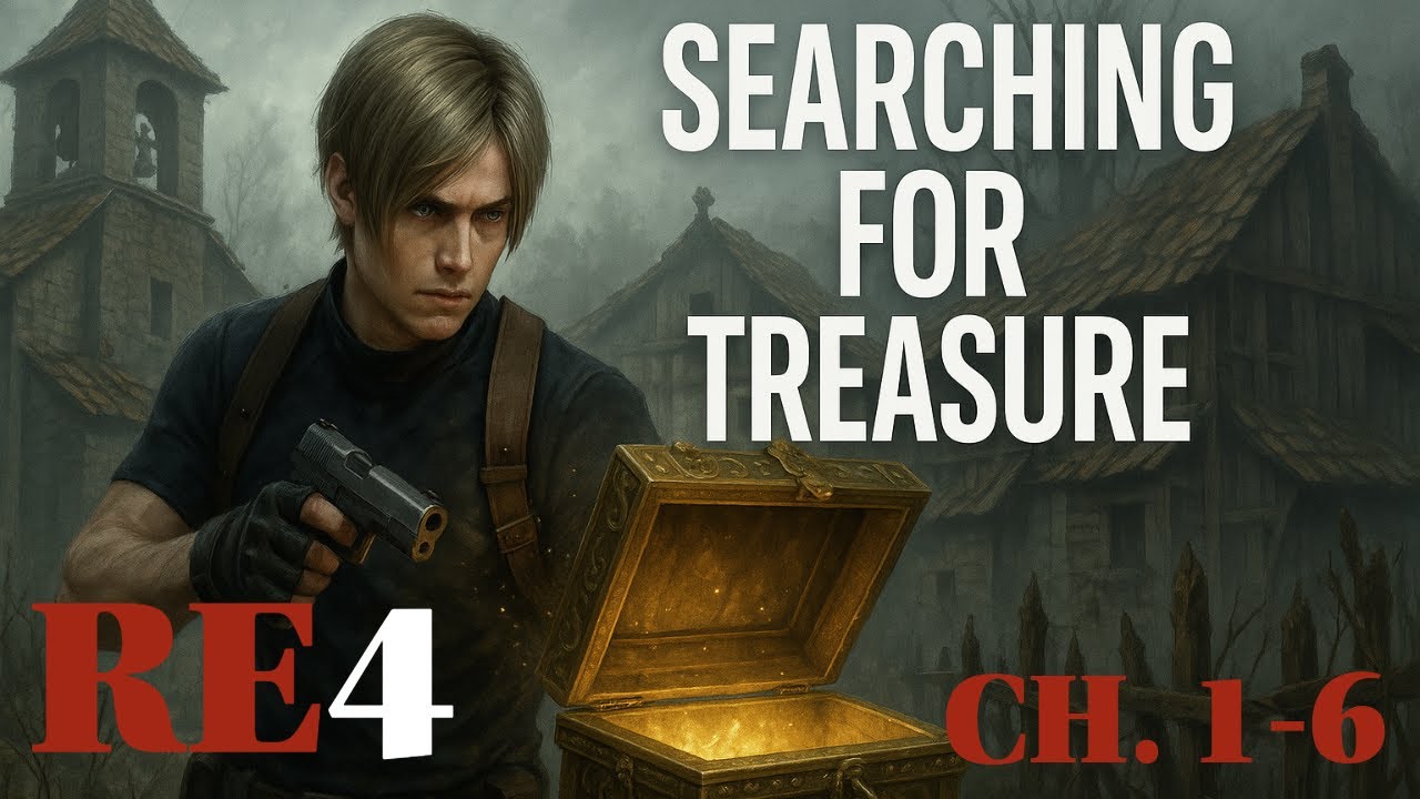 Resident Evil 4. All treasure (Village). Full Play through. PS5 - YouTube