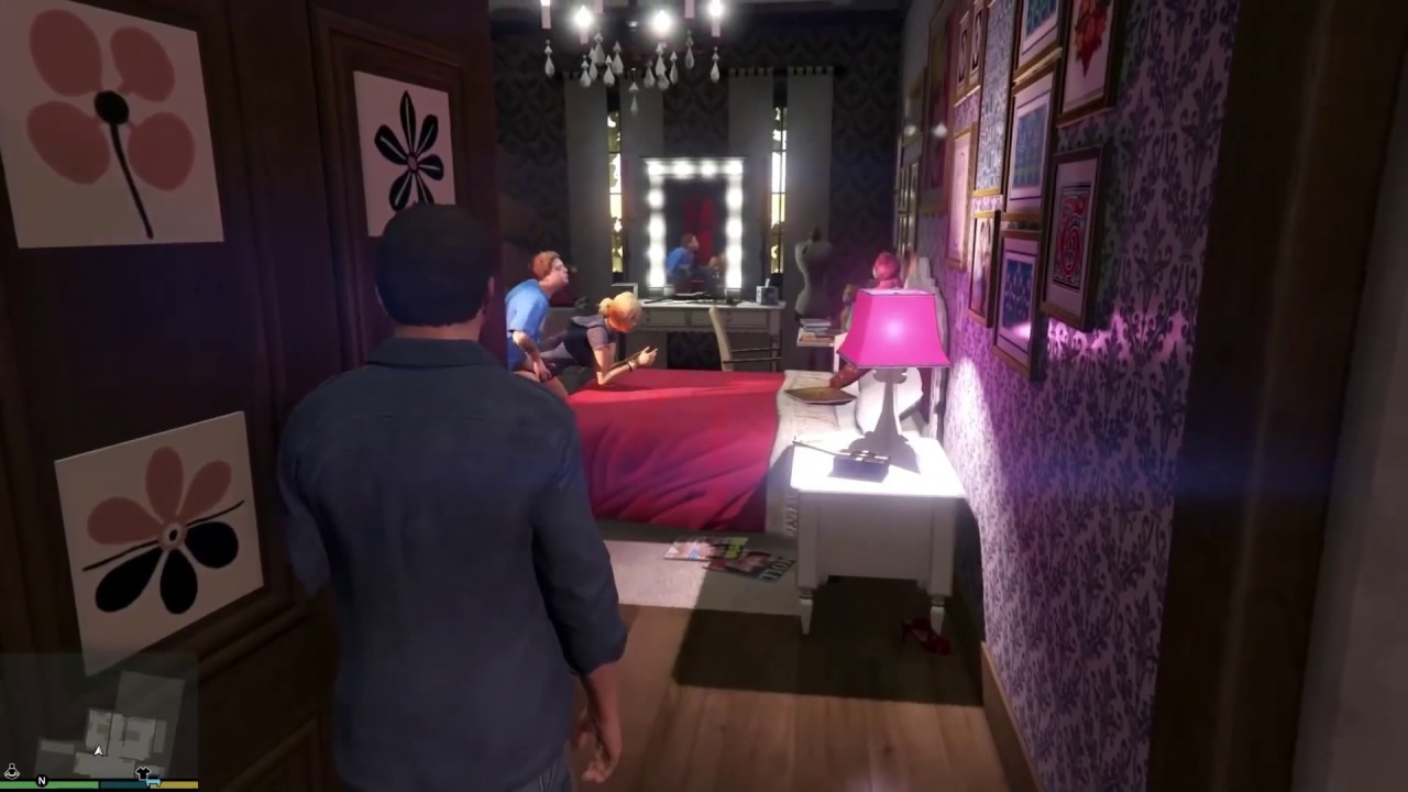 Gta 5 What Jimmy Do With Tracey In Room Caught By Michel Youtube