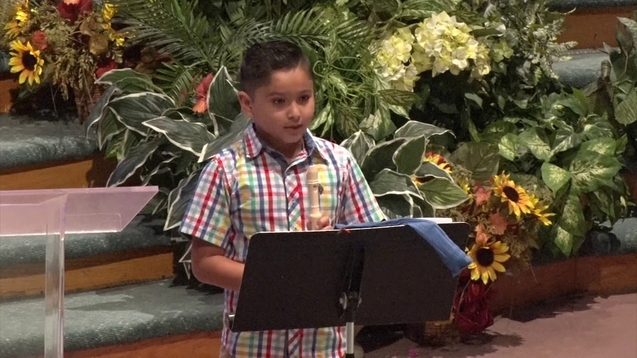 "Ode to Joy" by our beloved Elijah Vincent 2/2/2020 - YouTube