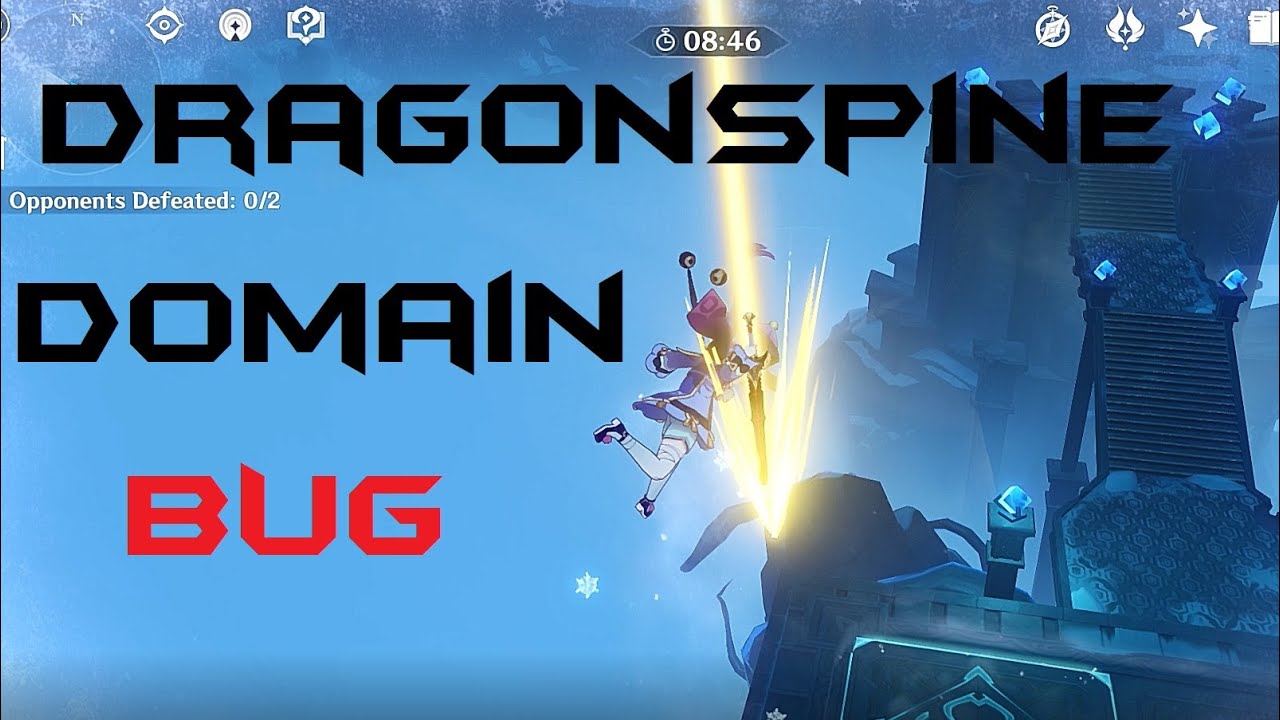 DRAGONSPINE DOMAIN BUG - Genshin Impact - YouTube