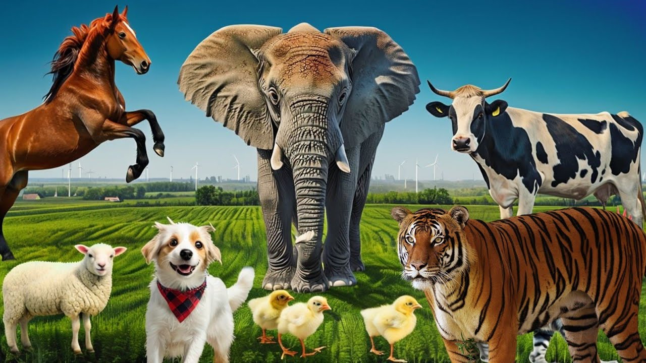 Beautiful Animal Moments | Of Nature Sounds, Dog, Cat, Chicken ...