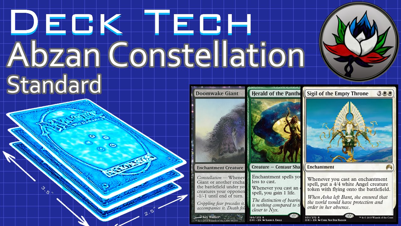 Abzan Constellation Standard Deck Tech – Magic Origins – MTG! - YouTube