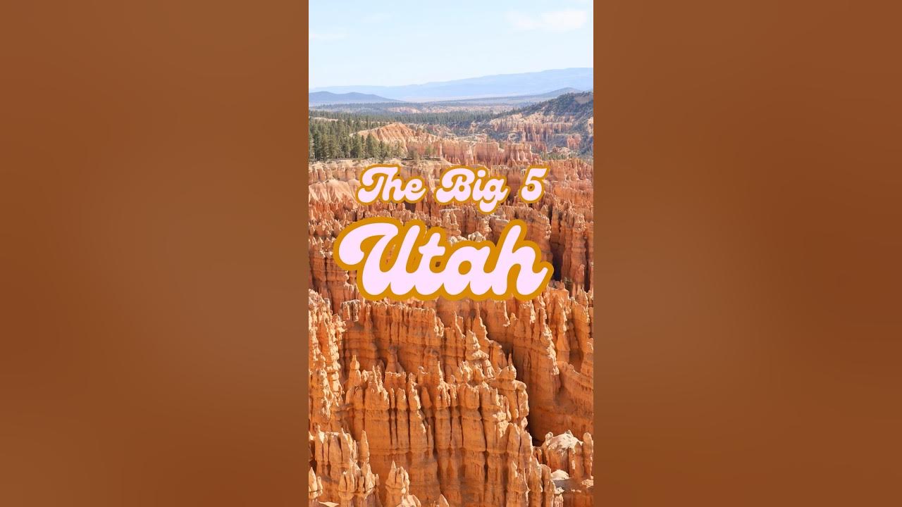 Explore Utah's Big 5 National Parks | Zion, Bryce Canyon, Capitol Reef ...