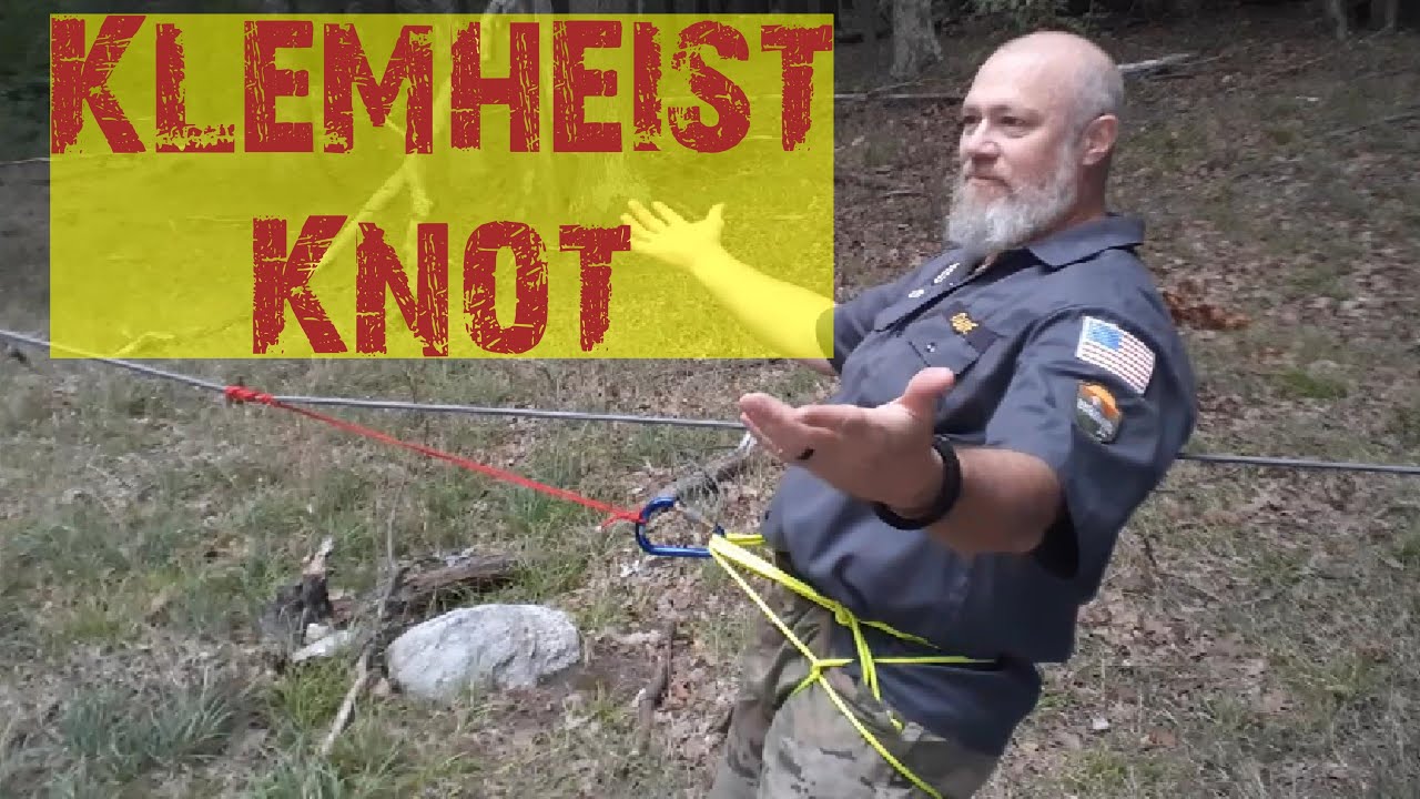 How to tie a Klemheist Knot - YouTube