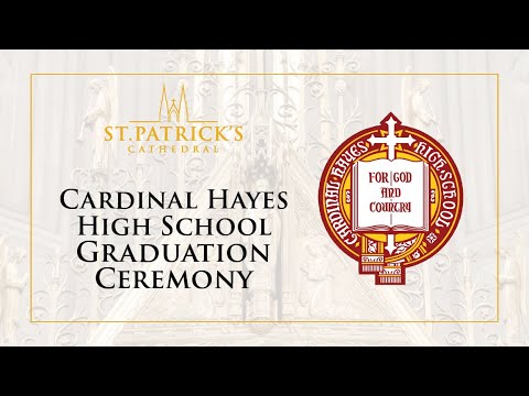 Cardinal Hayes High School Graduation Ceremony - Class of 2022 - YouTube