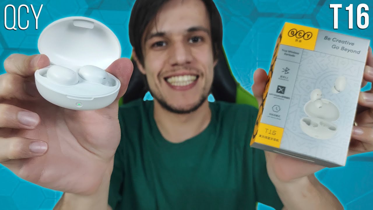 QCY T16 REVIEW COMPLETO!! tem APP e tempo de DELAY muito bom, VALE A PENA Comprar? #UNBOXING ...
