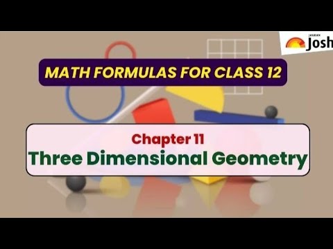 Class 12 Mathematics Ch 11 Three Dimension Basic Introduction of ...