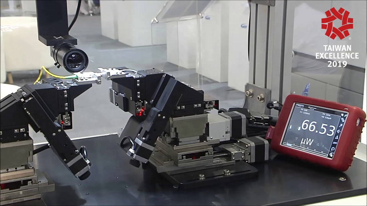 6-Axis Optical Fiber Alignment Stage Module - YouTube