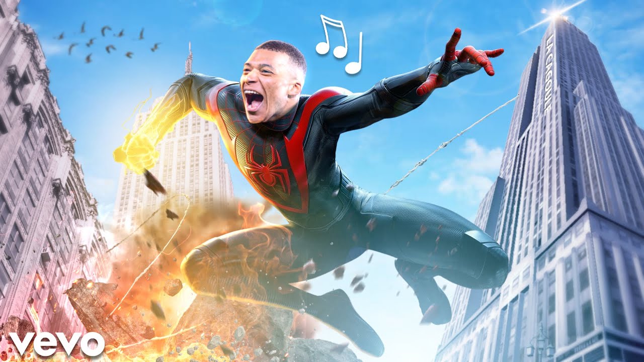 MUSIQUE - " MBAPPE SPIDERMAN " HYMNE DE KYLIAN MBAPPE LE GOAT - YouTube