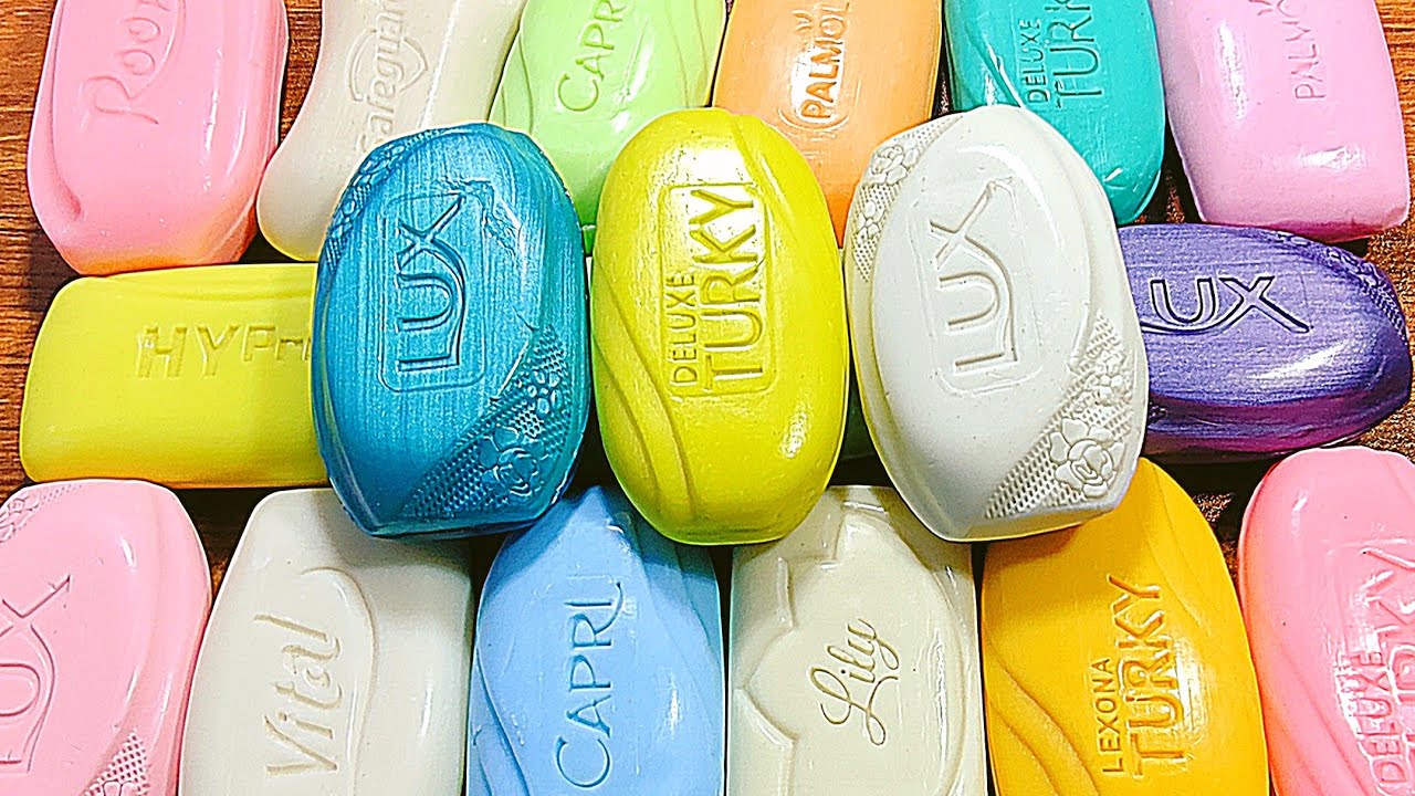 Wow Colourful ASMR Soap international ASMR Leisurely Unpacking Soaps ...