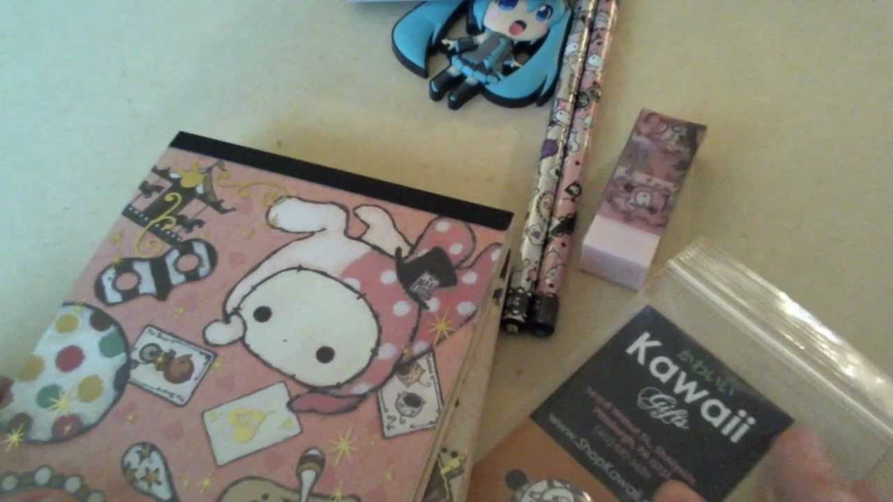 Cute Asian Stuff Haul!! (Christmas Gifts) ^-^ - YouTube