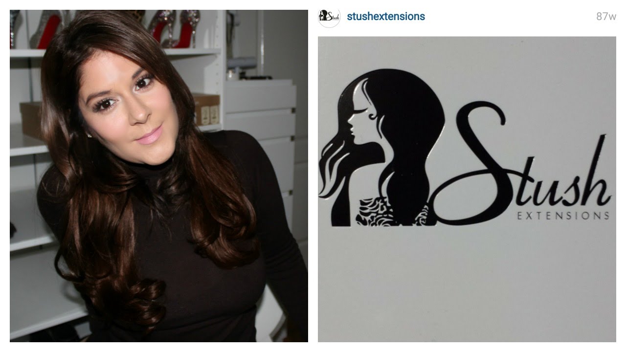 #HAIRGOALS -BEST HAIR EXTENSIONS IVE EVER TRIED -STUSH SILK BAKED CLIP ...