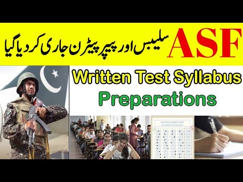 ASF test syllabus and paper pattern Asi, Carporal ,LDC and UDC 2023 ...