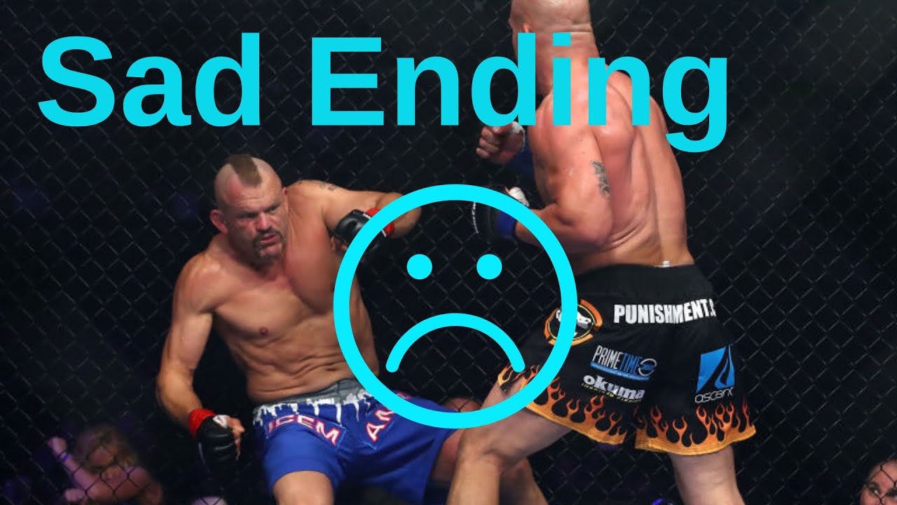 Sad Ending to Chuck Liddell VS Tito 3, KO'd Fourth Straight Time - YouTube