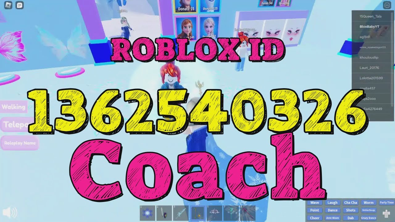 COACH Roblox Song Codes - YouTube